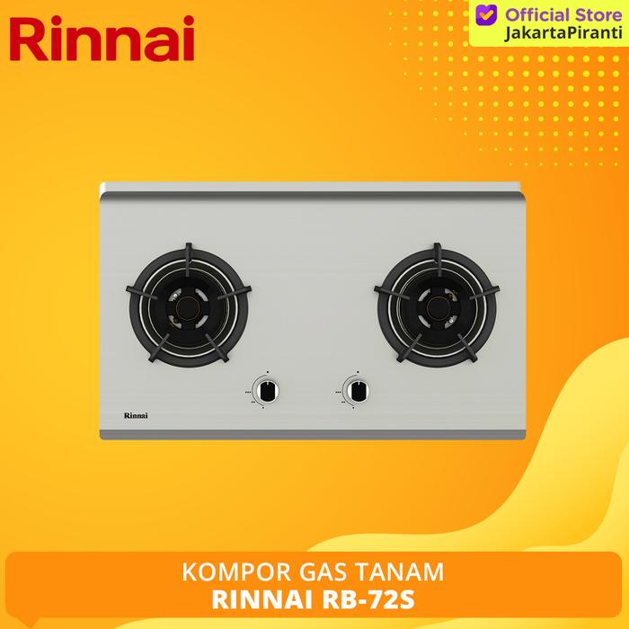 Promo Built-in Gas Hob Kompor Gas Tanam 2 Tungku Rinnai RB-72S Cicil 0% 3x - Jakarta Selatan ...