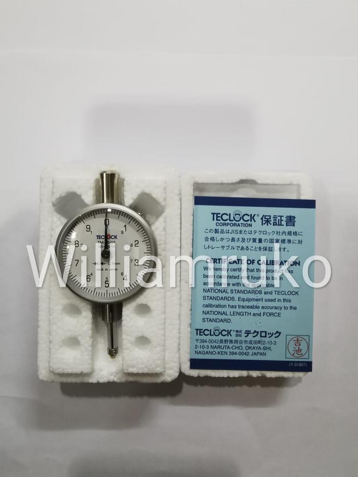 Jual Teclock - Dial Indicator 0.1mm, Type: TM-35-01 - Jakarta Barat ...