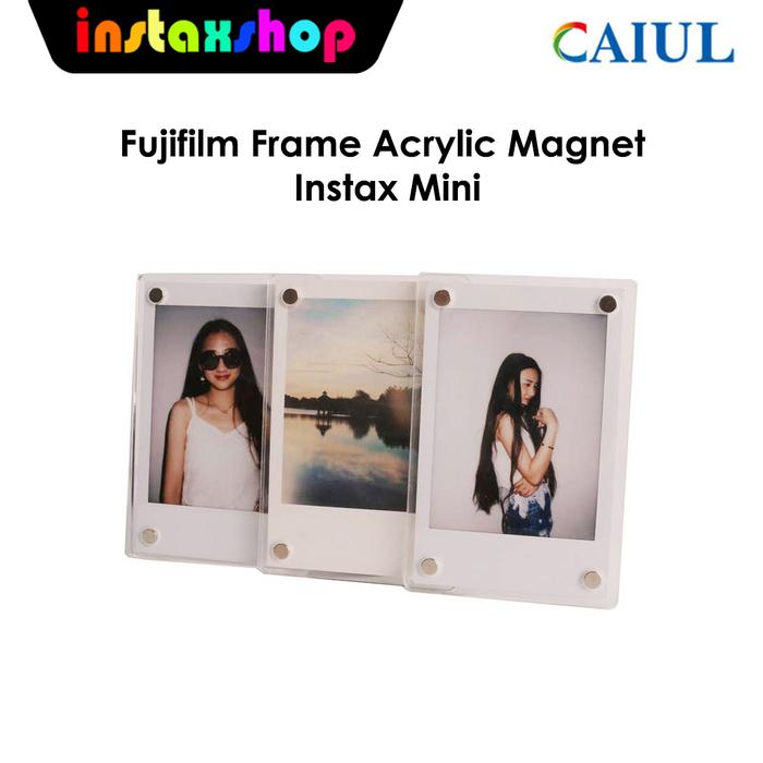 Jual Fujifilm Frame Acrylic Magnet Album Kulkas For Fujifilm Instax ...