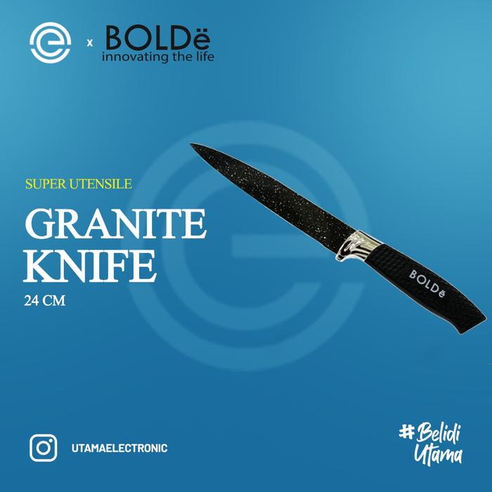 Jual BOLDe Super Knives Granito Utility Knife 24 Cm - Jakarta Pusat ...