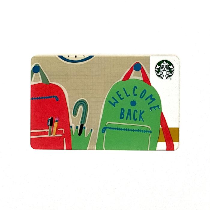 Jual Welcome Back to School Starbucks Card Kartu 2017 US - Kota ...