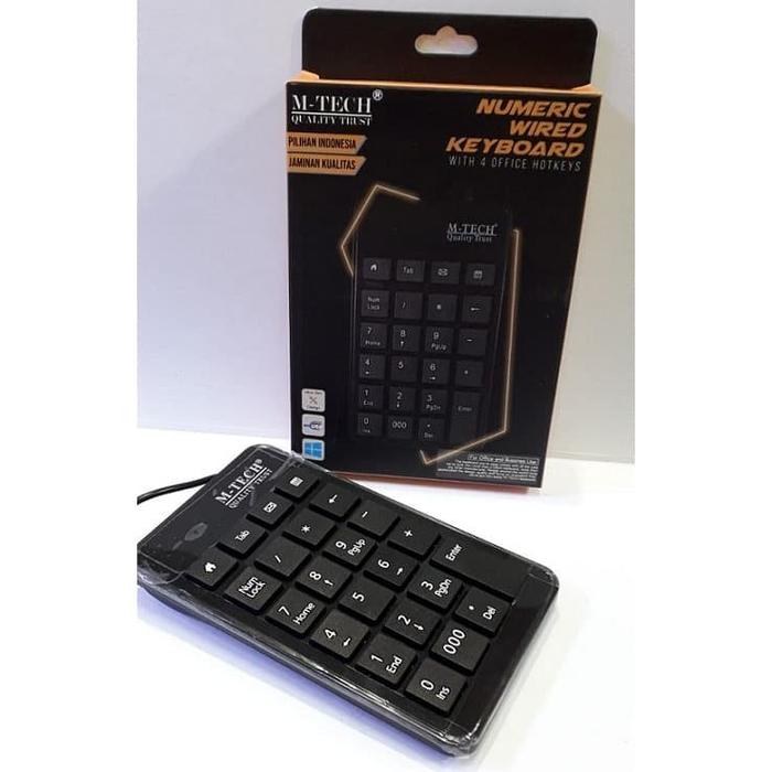 Jual Keyboard Numerik Numpad Usb Mtech/ Numerik Pad Usb Di Seller ...