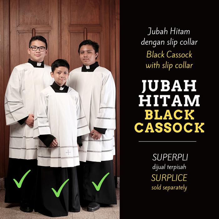 Jual Jubah Hitam - 145 - Kota Surabaya - Sapienza - Tradisi Katolik ...