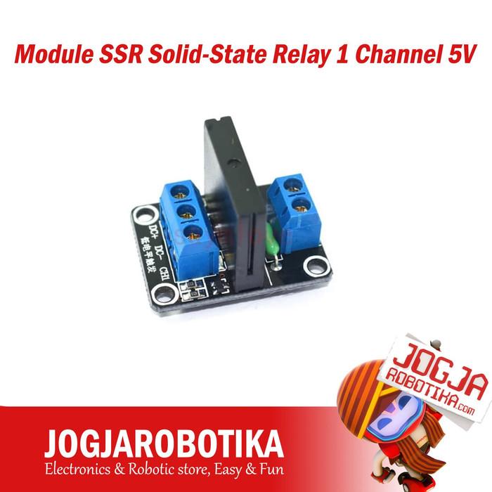 Jual Module SSR Solid State Relay 1 Channel 1Ch Chanel 5V - Kab. Sleman ...