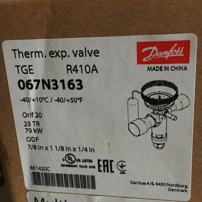 Jual DANFOSS Expansion Valve TGE/TGEL 23 TR for R410a, 067N3163 - Jakarta Utara - ciptalestari ...