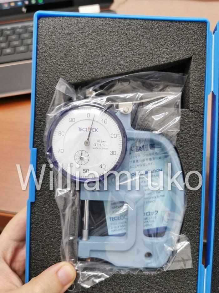 Jual Teclock - Thickness Gauge 0.01mm, Type: SM-528-3A - Jakarta Barat - Williamruko | Tokopedia