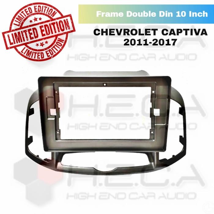 Jual Frame 10 inch CAPTIVA 2011-2017 Double Din Head Unit Android Tape ...