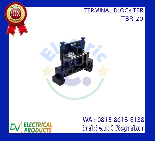 Jual terminal block TBR DV / TBR-20 / 20A 600V / 1,50 - 2,50mm ...
