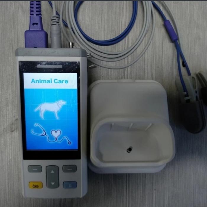 Jual Pet Clinic Use Handheld Pulse Oximeter Portable Multi Parameters ...