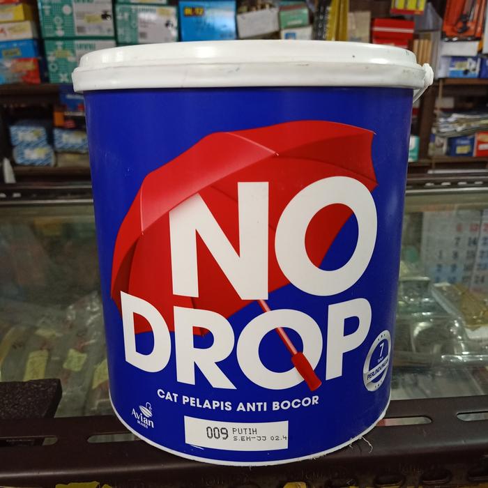 Jual No Drop 4 kg (galon) cat waterproof pelapis anti bocor warna Putih 009 - Kota Bandung - TB ...