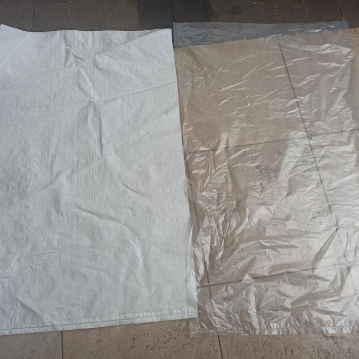 Jual Karung Plastik Putih 30kg plus plastik inner dan sablon - Kota ...