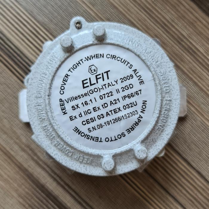 Jual Junction Box ELFIT Exd Cross Shaped Cabang 4 Explosion Proof Italy ...