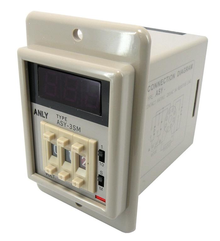 Jual ASY-3SM AC 220VAC - MULTI RANGE DIGITAL TIMER ANLY - Jakarta Barat - Lima Kencana Utama ...