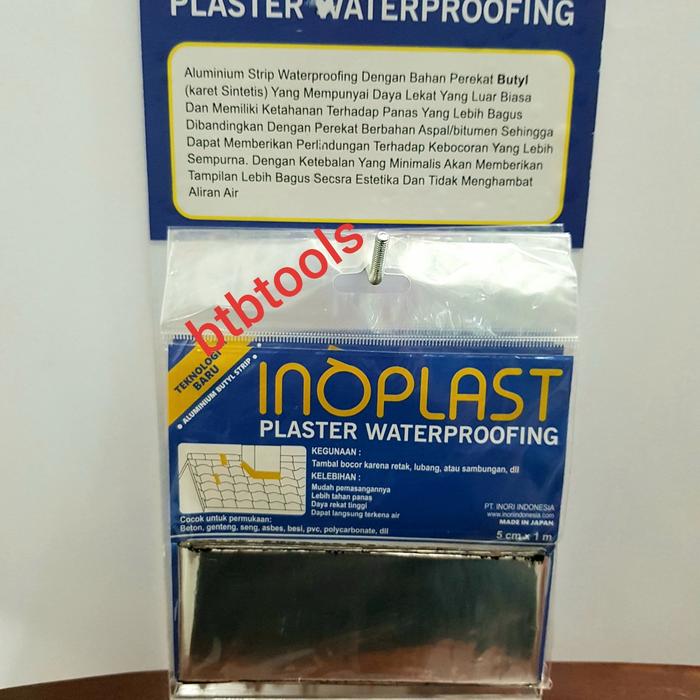 Jual Inoplast Plaster Waterproofing Tambal Talang pipa Air bocor L 5cm p 1m - Jakarta Timur ...