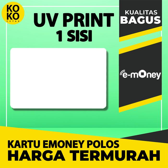Jual Kartu EMONEY POLOS PUTIH / E-MONEY POLOS PUTIH POLOSAN - Jakarta ...