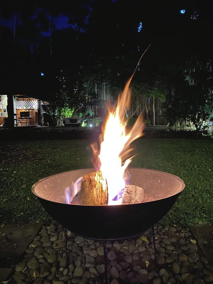 Jual Fire Pit 80CM Wadah Api Unggun Bonfire Fireplace BBQ Camping ...