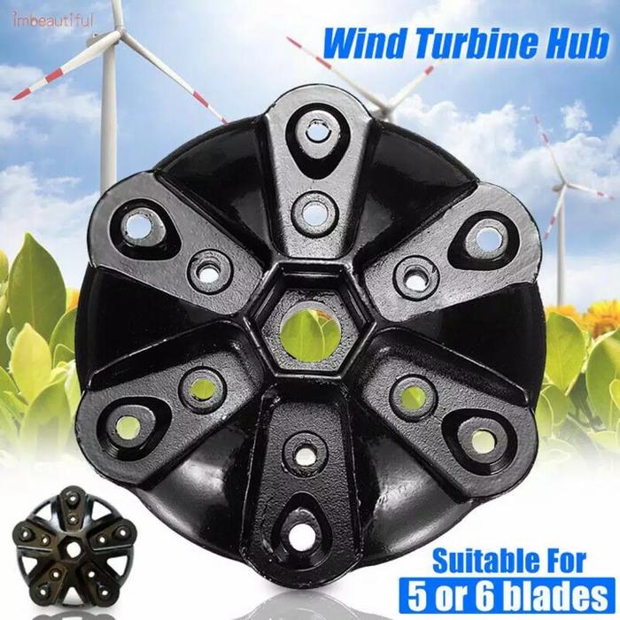 Jual Hub Wind Turbine Dudukan Blade 5/6 Bilah Kincir Angin Generator ...