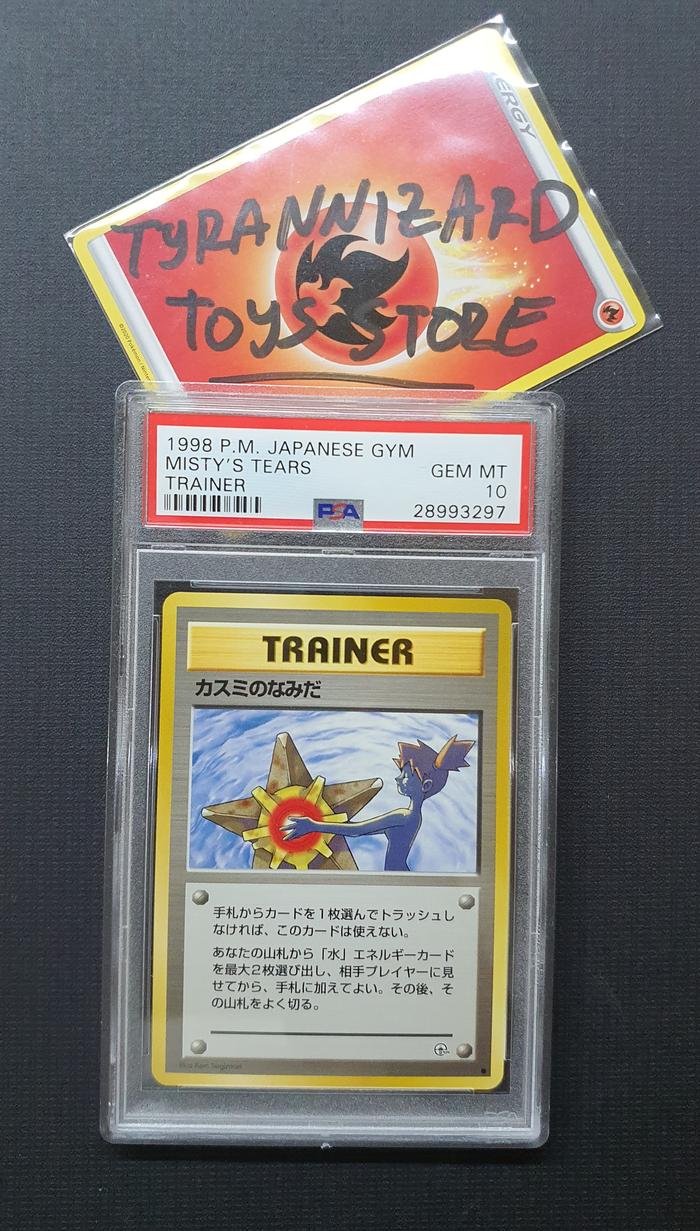 Jual Kartu Pokemon TCG Misty's Tears Banned Card PSA 10 - Kota ...