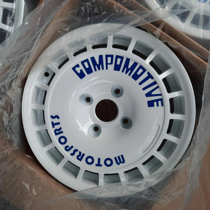 Jual Velg compomotive baru ring 15 6.5in et35 pcd 4x100 - Kab. Jember ...