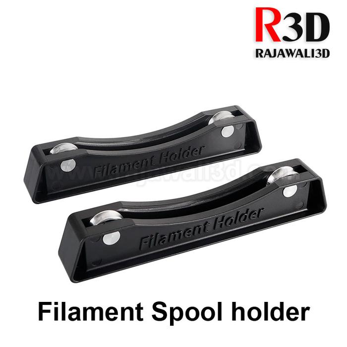 Jual Stand Injection Black Adjustable Filament Spool Holder Stand ...