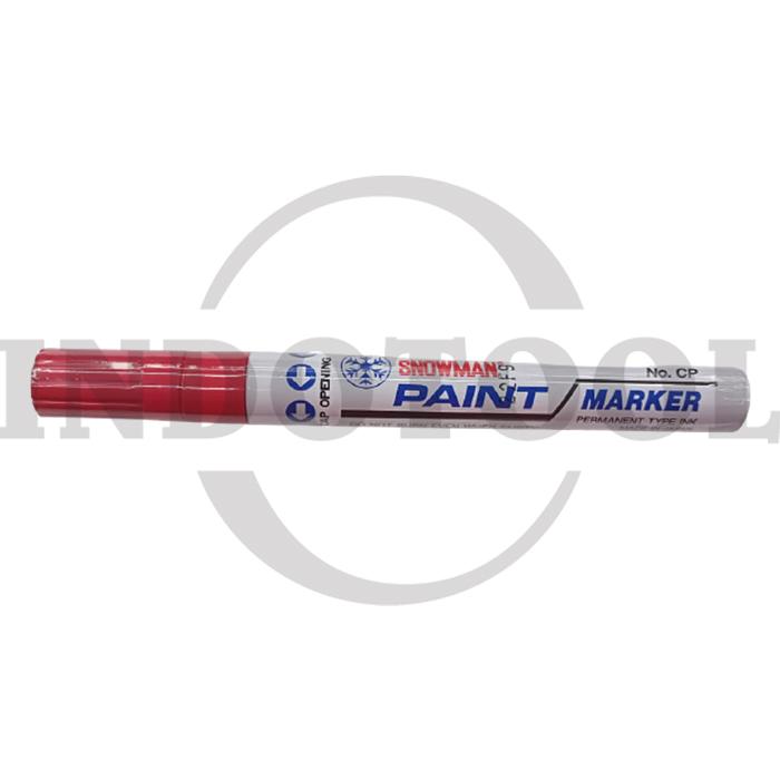 Jual PAINT MARKER, RED SNOWMAN - Kota Tangerang - Indotool | Tokopedia