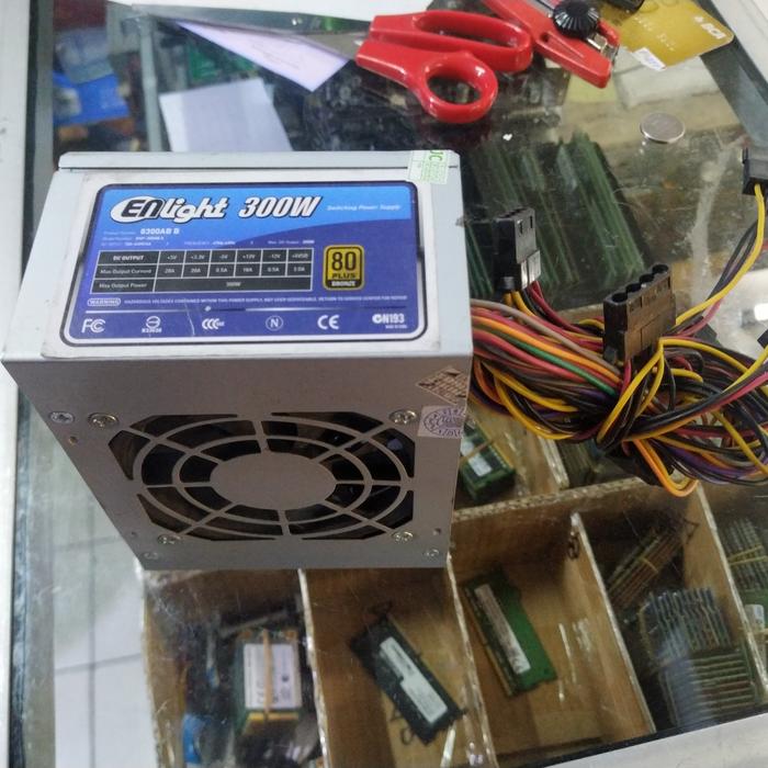Jual power supply PSU mini itx murah enlight 300watt 300w pure mini ...
