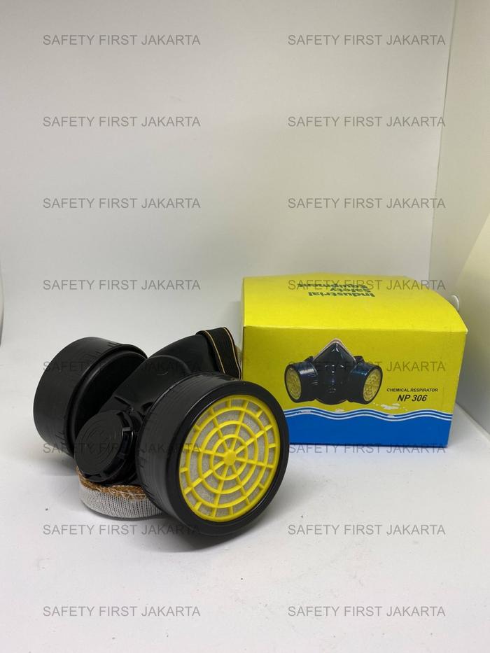 Jual Masker Respirator NP 306 Double Catridge - Masker Debu - Masker ...