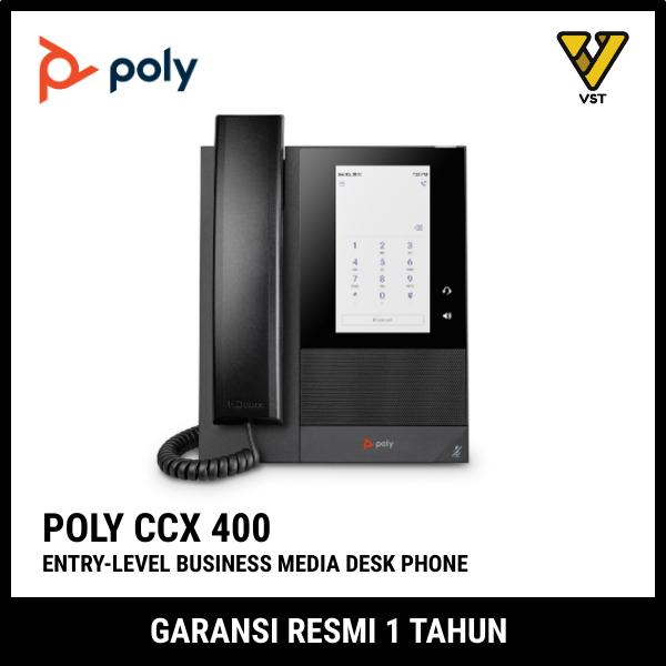 Jual Poly CCX 400 - Microsoft Teams Phone - Jakarta Barat - VST ...