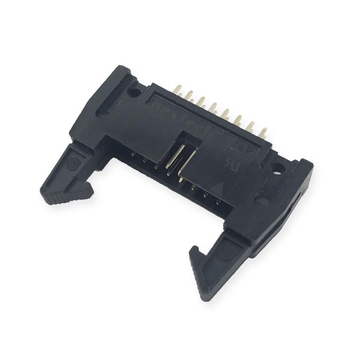 Jual Socket Konektor Male IDC Kunci 16P 2x8 P DC2-16P 16 Pin Straight ...