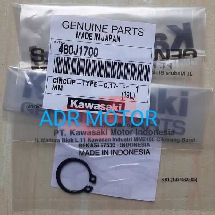 Jual spi clip klip gear gir depan KLX 150 original Kawasaki - Jakarta ...