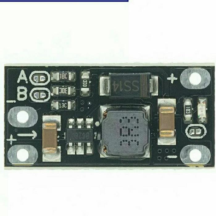 Jual Mini Boost Module Step Up Board 5V/8V/9V/12V 1.5A LED Indicator ...
