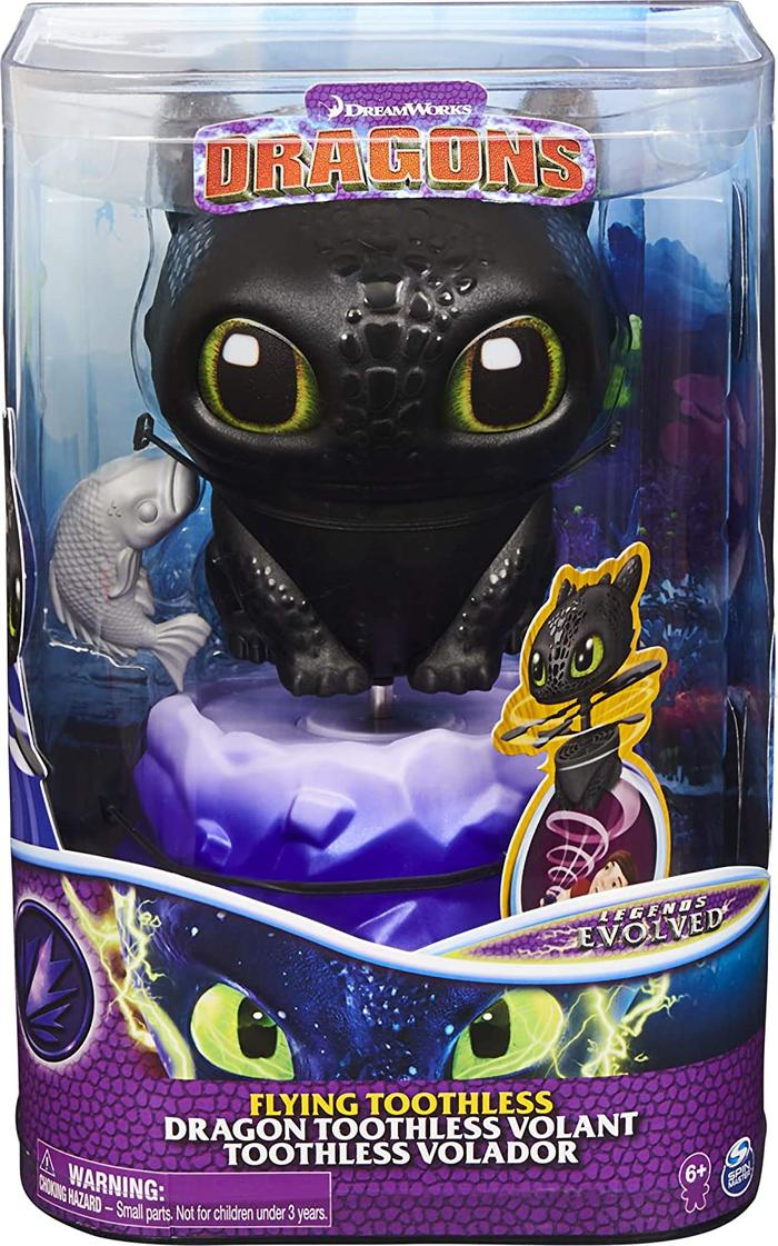 Jual Owleez Flying Toothless Interactive Dragon With Lights And Sounds ...