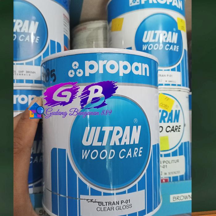 Jual POLITUR KAYU CLEAR GLOS ULTRAN PLITUR KAYU CLEAR GLOSS 1L - Kota ...