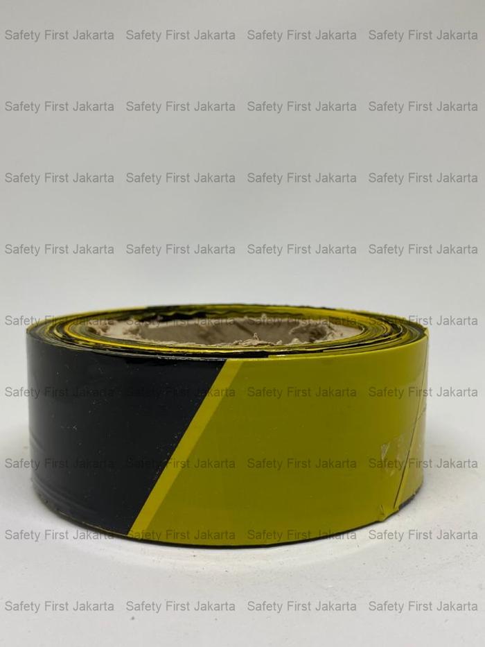 Jual POLICE LINE KUNING HITAM 2"X300M - Jakarta Barat - Safety First ...