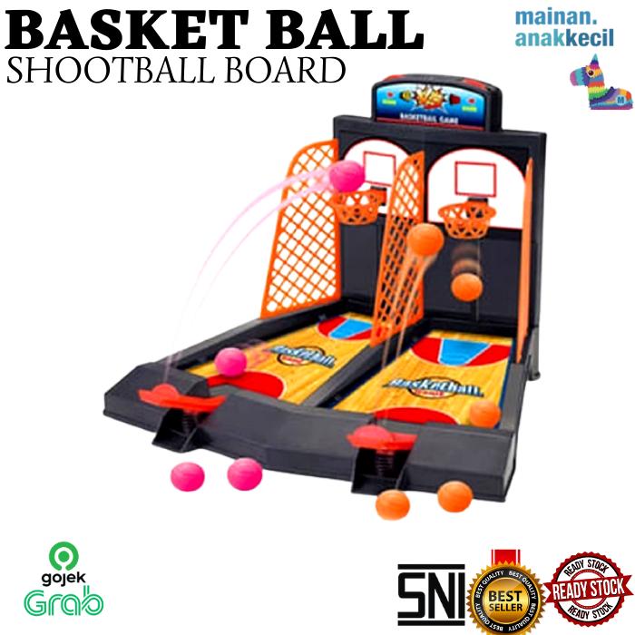 Jual MAINAN ANAK BASKET BALL SHOOT BALL BOARD GAMES ARCADE DOUBLE ...
