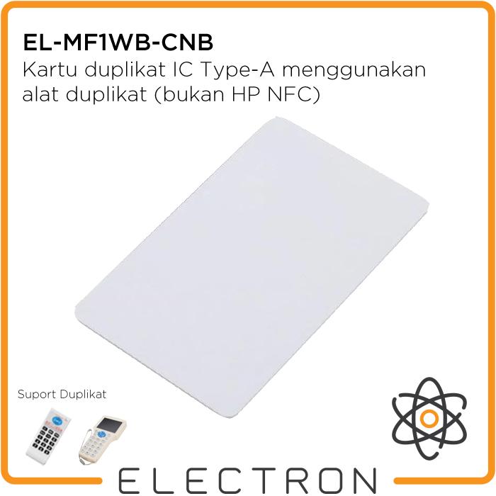 Jual EL-MF1WB-CNB 13.56 Mhz Rewritable UID Card Tag Clone Duplicate ...