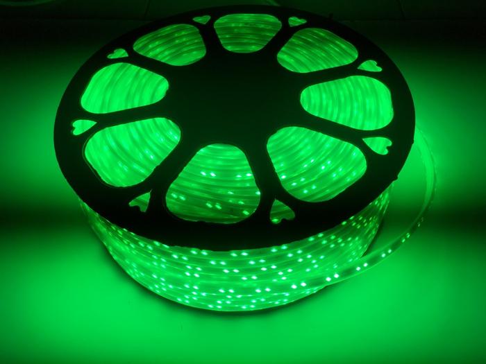 Jual lampu led strip selang 5730 2 mata 2 baris double 220v 1 roll ...