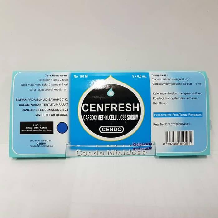 Jual CENDO CENFRESH MINIDOSE 0,6 ML / TETES MATA - Jakarta Barat ...