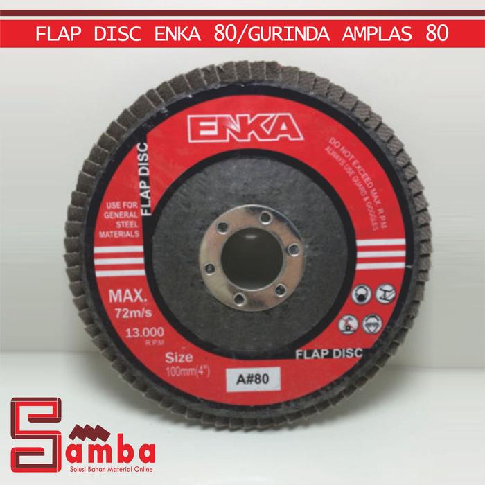 Jual FLAP DISC ENKA 80/ GURINDA AMPLAS 80 - Kota Tangerang Selatan ...