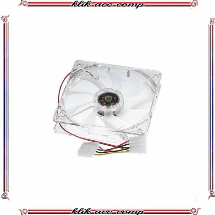 Jual Fan case 8 CM lampu / fan CPU / fan PC / Kipas CPU / Cooler PC 8 ...