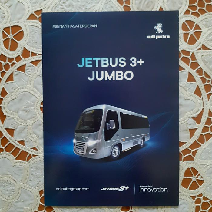 Jual Brosur bodi bus Adiputro Jetbus 3+ Jumbo 2019 - Kota Tangerang ...