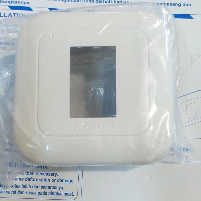 Jual Face plate Engkel Panasonic WEJ 78019 W Full-Color wide series ...