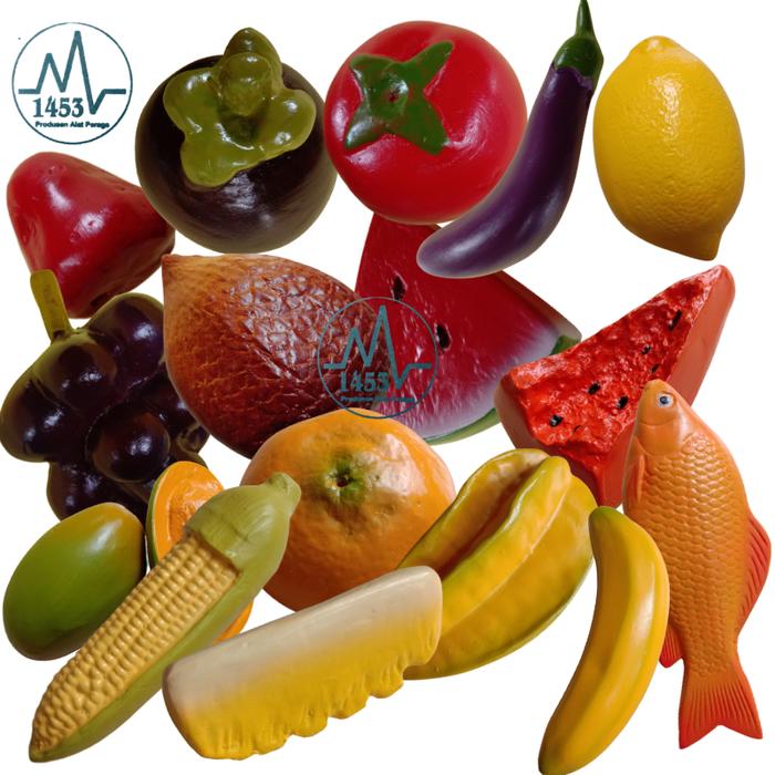 Jual Food Model Gizi Harian - 51 Item/replika/simulasi/fiberglass Di ...