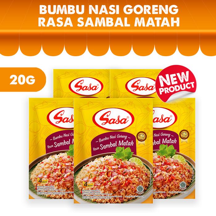 Promo SASA Bumbu Nasi Goreng Sambal Matah 20gr - 5 Pcs - Jakarta Timur ...
