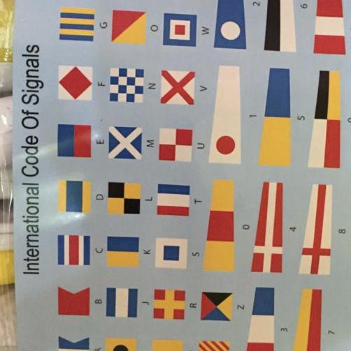 Jual Bendera isyarat internasional kapal code signal flag - Jakarta ...