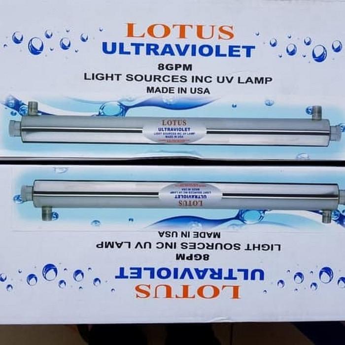 Jual LAMPU UV 8 GPM LAMPU ULTRAVIOLET REVERSE OSMOSIS AIR MINUM RO ...