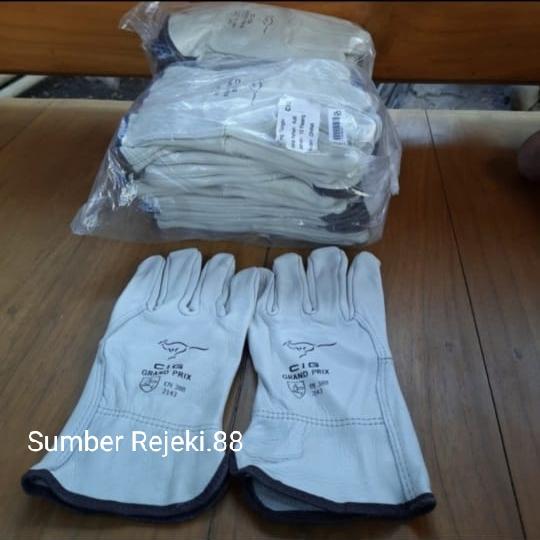 Jual sarung tangan cig grand prix original 4112 EN 388 Sarung Tangan ...