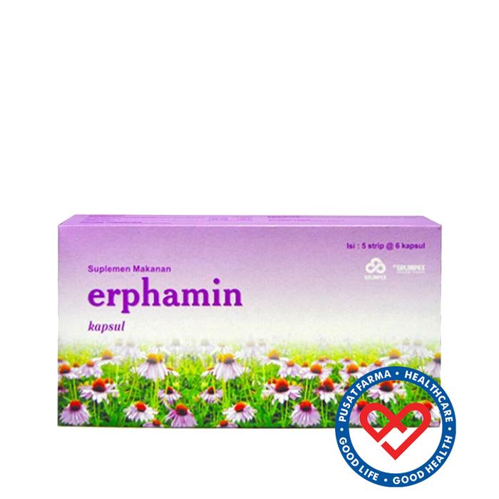 Jual Erlimpex Erphamin 30 Kapsul Antivirus dan Memelihara Daya Tahan ...