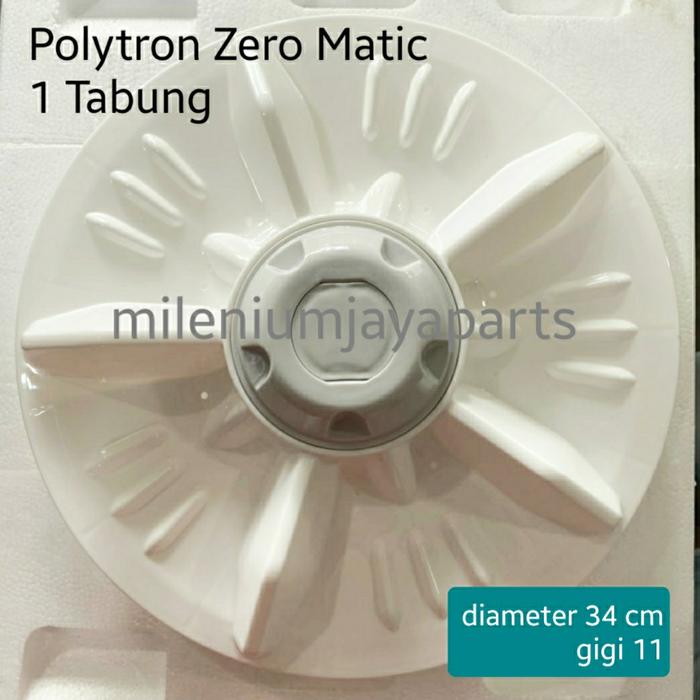 Jual Pulsator Mesin Cuci Polytron Zero Matic 1 Tabung diameter 34 cm as ...
