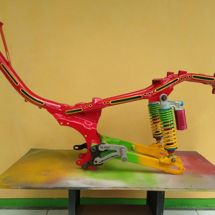 Jual Rangka/Frame standar modif yamaha FIZ R, FIZ, Force 1,F1,Alfa ...
